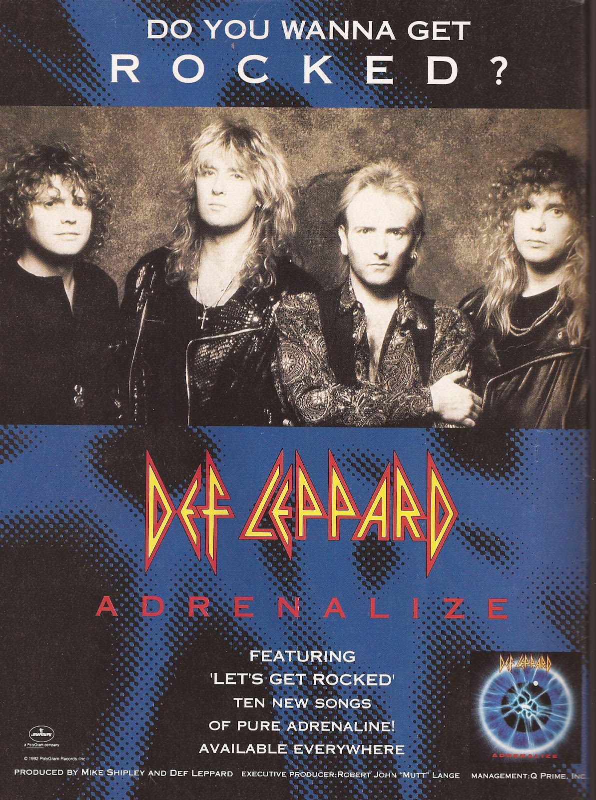 Happy Birthday Adrenalize | Def Leppard