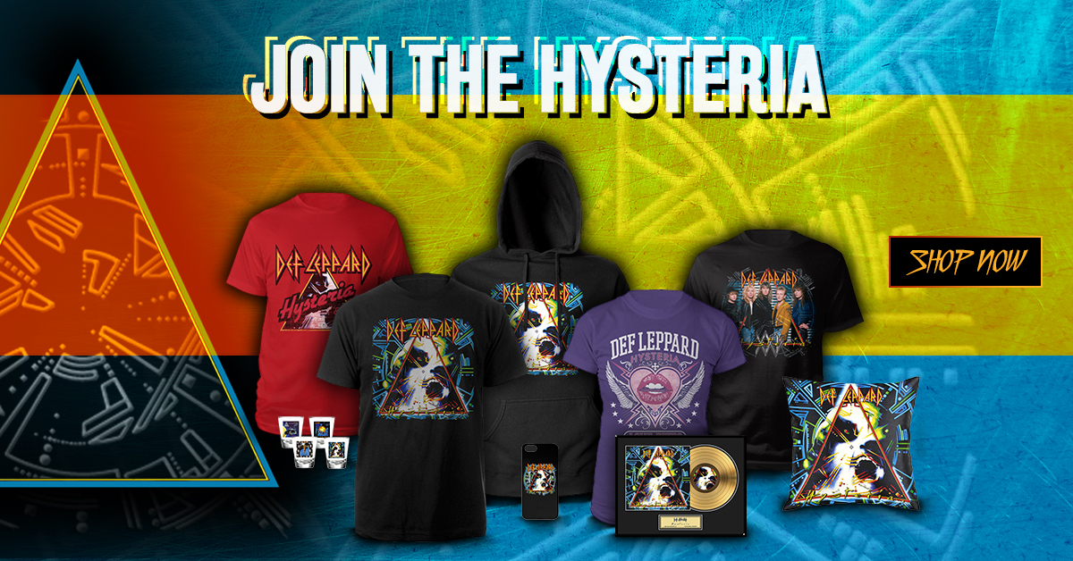 New - Official Def Leppard Hysteria Shop | Def Leppard