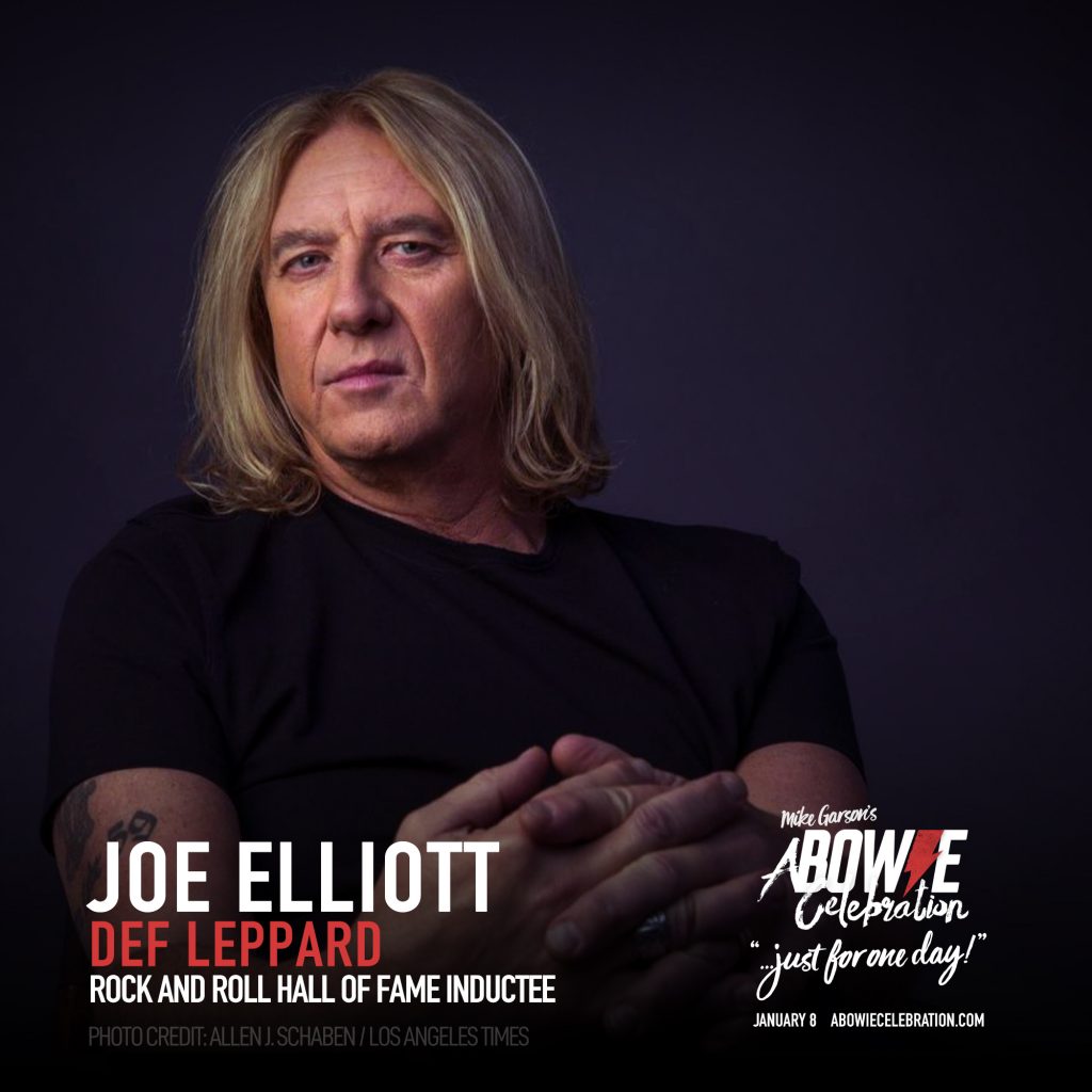 Joe Joins “A Bowie Celebration” | Def Leppard
