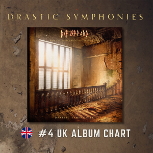 “Drastic Symphonies” Charts at No 4 in UK Album Chart | Def Leppard