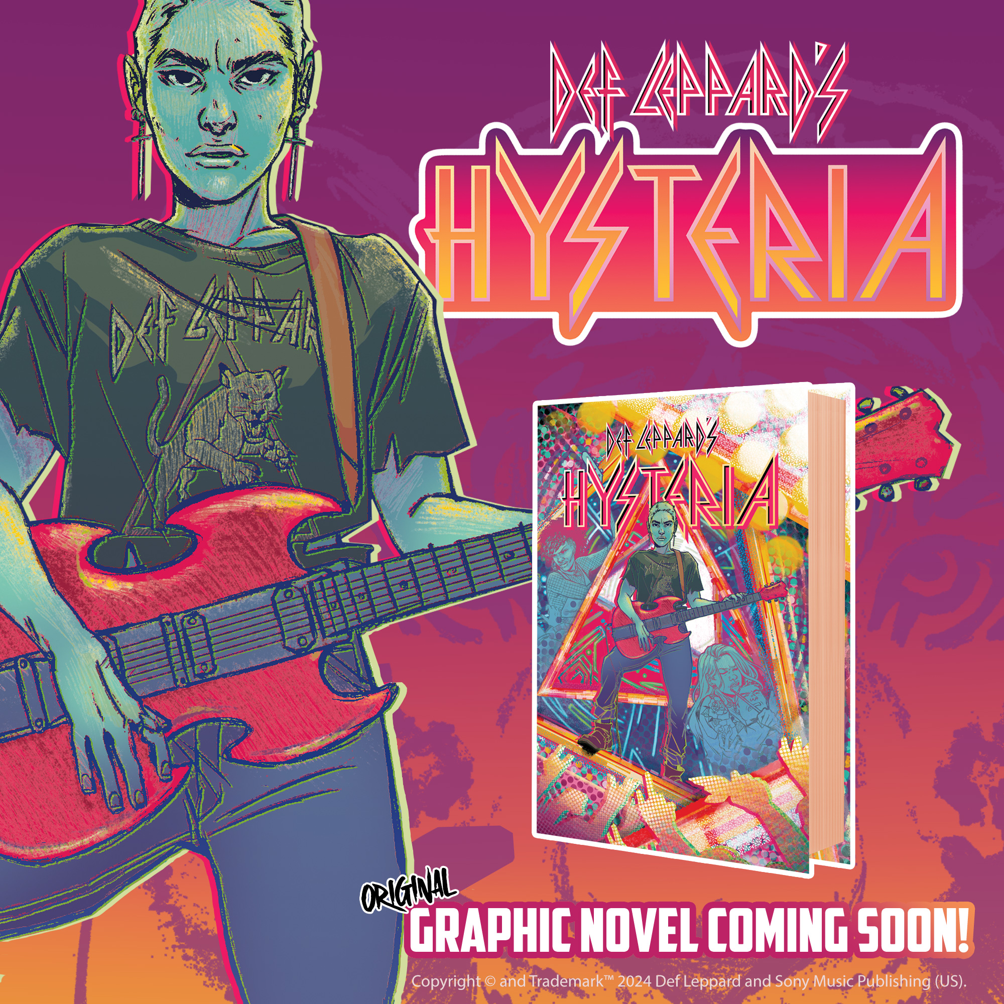 THE HYSTERIA IS REAL IN ALL-NEW GRAPHIC NOVEL AND MORE FROM ROCK ...